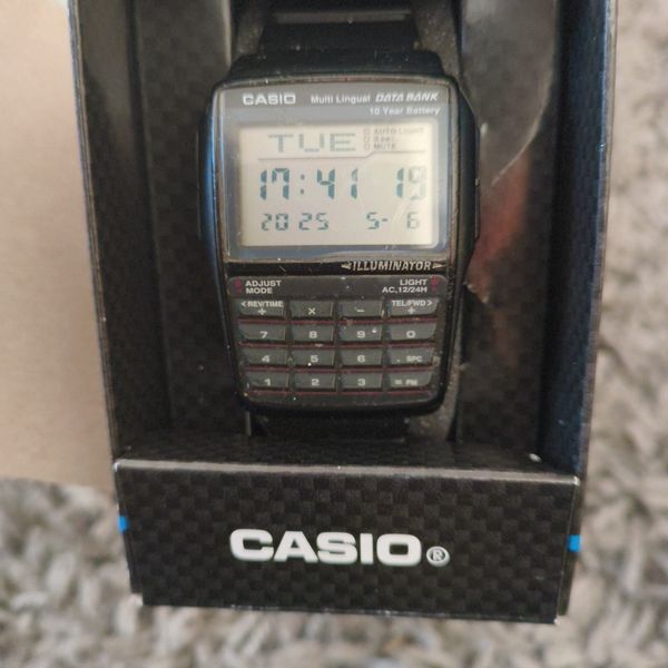 Casio DBC-32-1A | Retro Calculator Watch Box And Paperwork ...