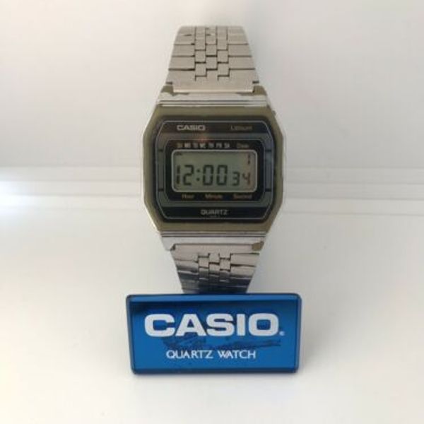 Casio B817 Module 155 Lithium Retro Vintage Rare Wrist Watch ...