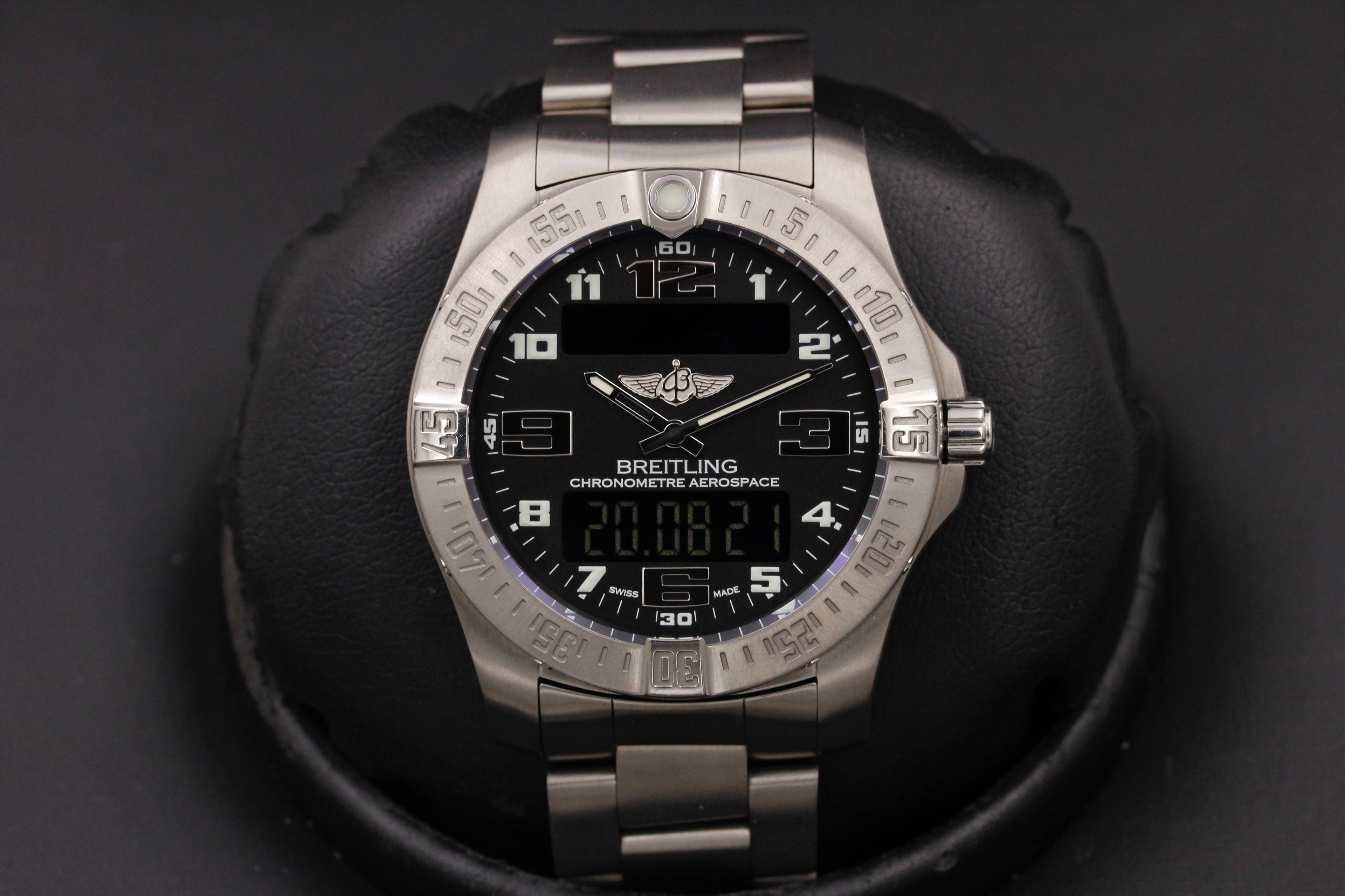 FSOT: Breitling Aerospace - Evo - Titanium - E79363 - Complete Set ...