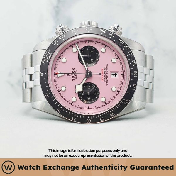 New Tudor Black Bay Chrono Inter Miami Jubilee 79360N 79360 Pink Dial ...
