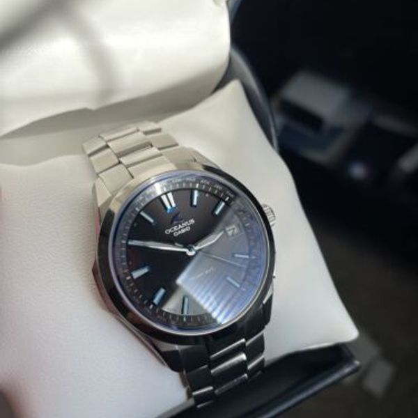 Casio OCEANUS OCW-S100-1AJF Men's Solar Power, Titanium, Radio Watch ...