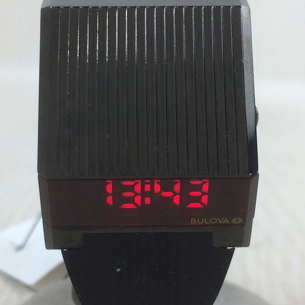 [Used] BULOVA Archive Computron_LED Digital Quartz / 98C135 / Quartz ...