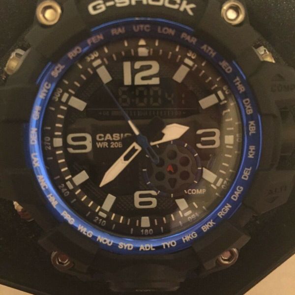 CASIO G-SHOCK Protection GWP-1100B Water Resist 20Bar New with Box ...