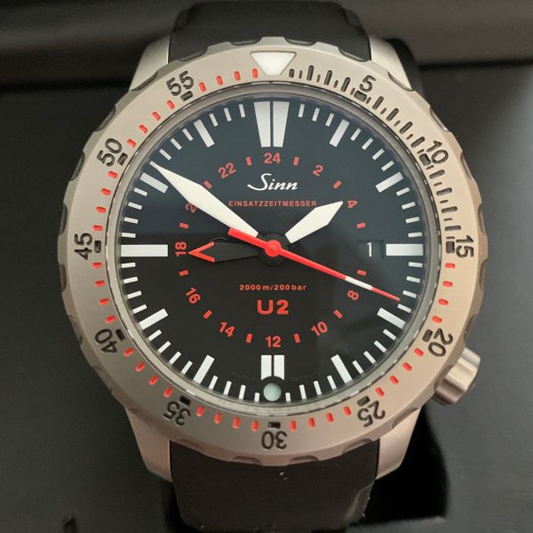 FS: Sinn U2 Sep 2017 on Rubber | WatchCharts Marketplace