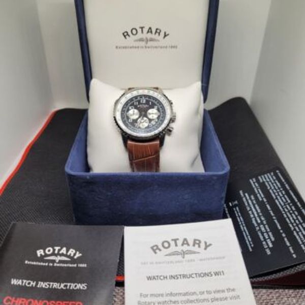 Rotary Chronospeed Men's Watch - GS03351/19 | WatchCharts Marketplace