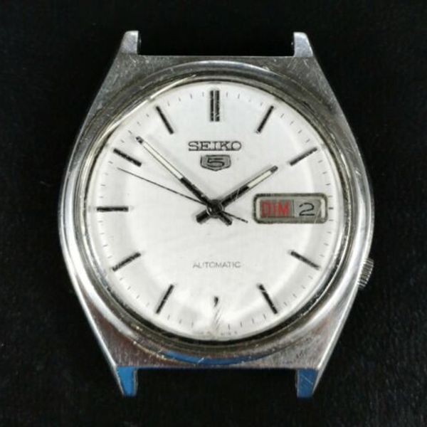 Great Vintage Mens Seiko 5 automatic Swiss 7009-3140 watch | WatchCharts Marketplace