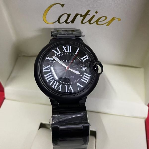 Cartier Blue Balloon Black Dial Men's Watch 42mm | WatchCharts Marketplace