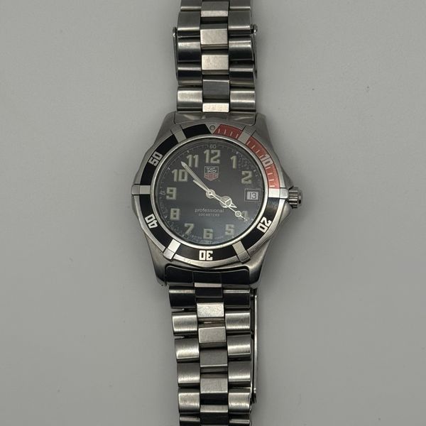 TAG Heuer 2000 Professional 200m Quartz Menâ s Watch WM1212 Coke Bezel ...