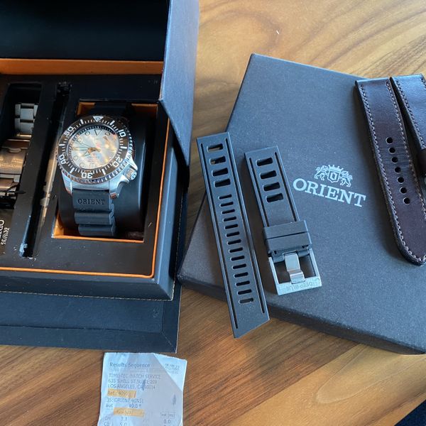 Orient Pro Saturation Diver white dial | WatchCharts Marketplace