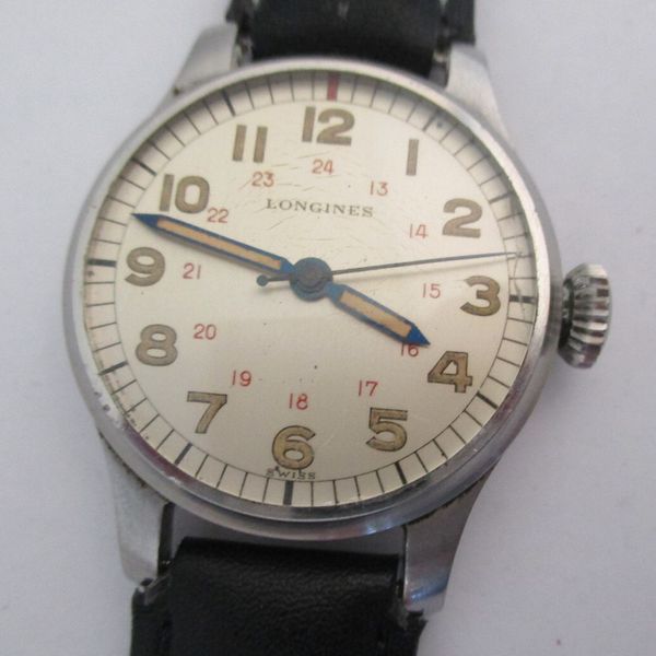 Longines WWII Military Wristwatch Ref. 22813 NO RESERVE | WatchCharts ...