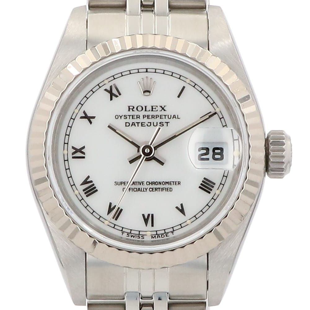 [Wrapping target] Rolex ROLEX Datejust chronometer 69174 wristwatch SS ...