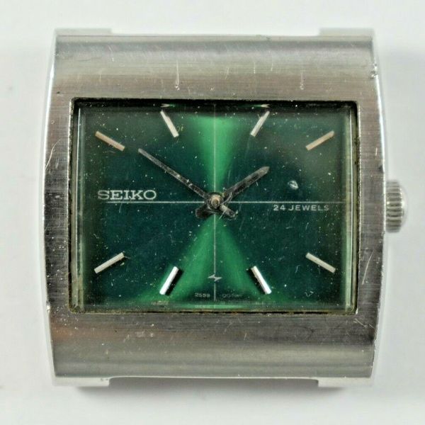 Vintage Seiko Hand Wind Mechanic 24 Jewels 2559-3019 Wrist Watch lot.r ...