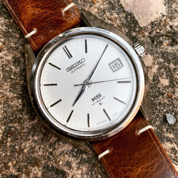 [WTS] Vintage King Seiko KS one piece case with Gold medallion ref 5625-7110 | WatchCharts