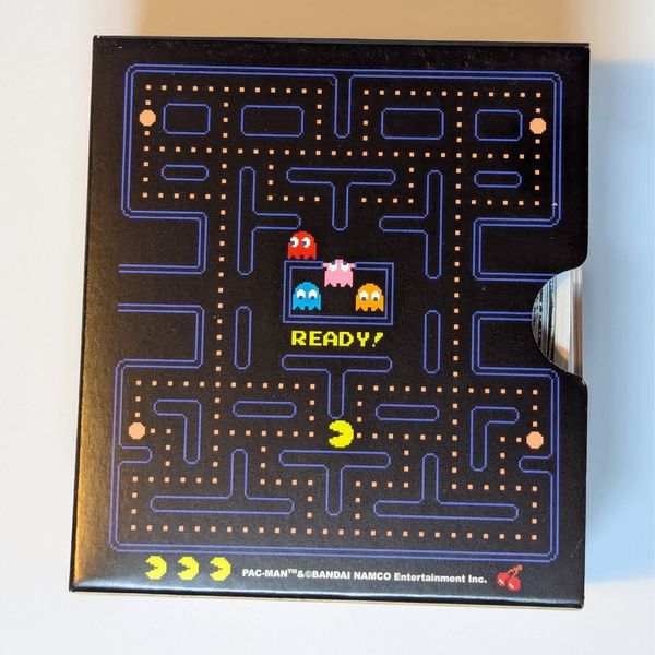 Casio Vintage A100WEPC PAC-MAN Digital Black/Gold Watch A100WEPC-1B ...