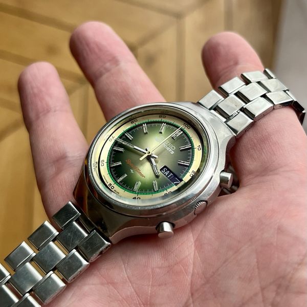 Seiko Speed Timer Chronograph Automatic Vintage 7015-8000 Serviced ...