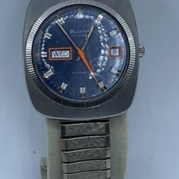 Vintage Bulova Menâ s Watch N2 10kt Gf Bezel Ring T013975 23 Jewel ...