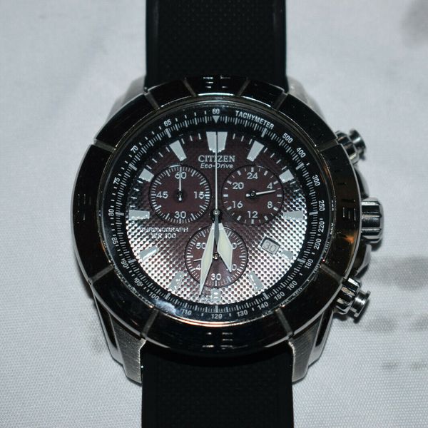 Citizen Eco-Drive Chronograph WR100 H500-S060834 HST | WatchCharts ...