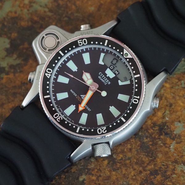 Citizen C022 Promaster Aqualand 200M Diver's watch Depth Sensor - C021 ...