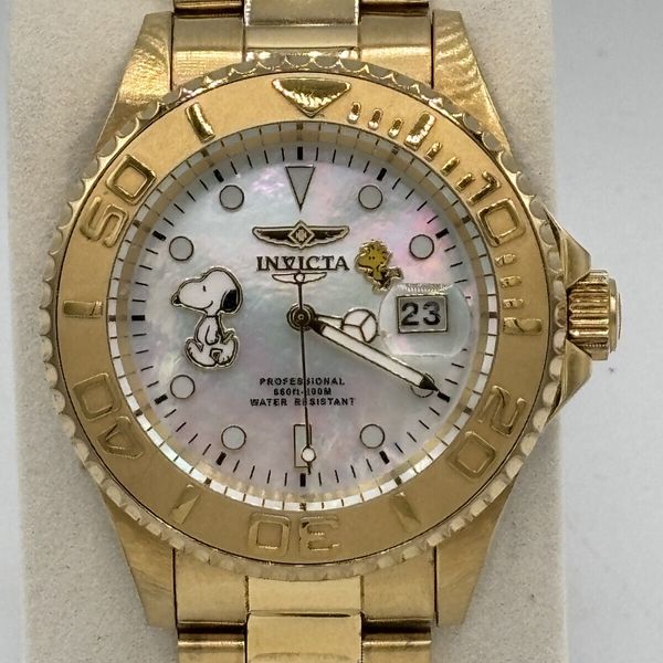 Invicta Peanuts Snoopy And Woodstock Watch 2018 Peanuts NEEDS BATTERY ...