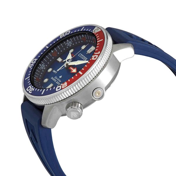 Citizen Promaster Eco-Drive Blue Dial Pepsi Bezel Men's Watch BN2038 ...