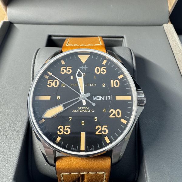 [WTS] Hamilton Khaki Automatic Aviation Pilot Day Date, ref H64725531 ...