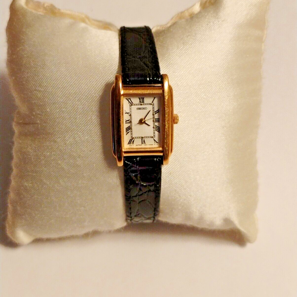 Ladies Seiko Small Tank Style Watch | WatchCharts Marketplace