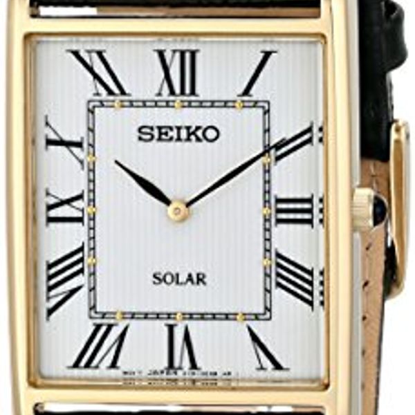 Seiko Seiko Men's SUP880 Analog Display Japanese Quartz Black Watch ...