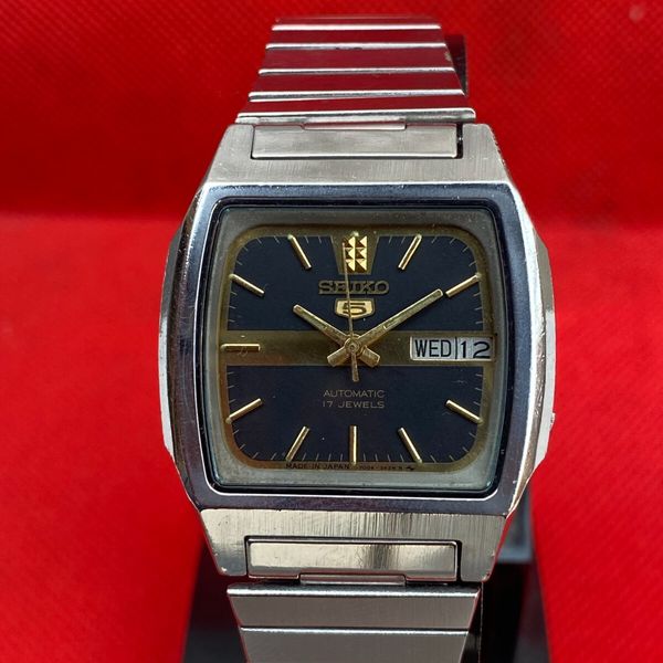 Vintage July 1983, Seiko 5 Automatic Tv Model 7009-5862 Wristwatch for ...