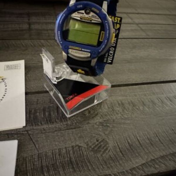 Ultra Rare Vintage Timex DataLink Ironman Triathlon Digital Watch ...