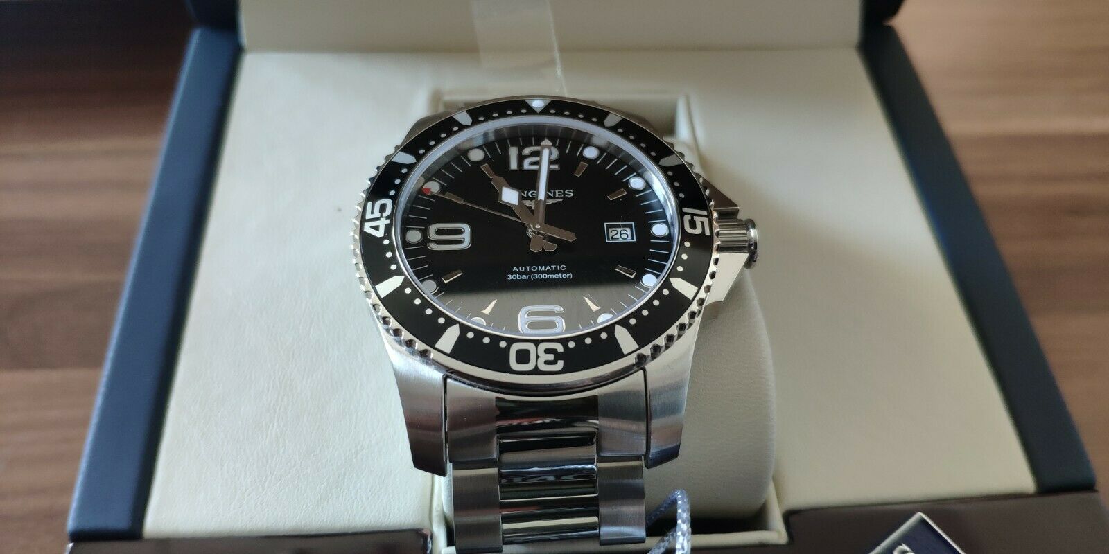 Longines Herrenuhr Hydro Conquest Armbanduhr L38414566 - NEU und ...