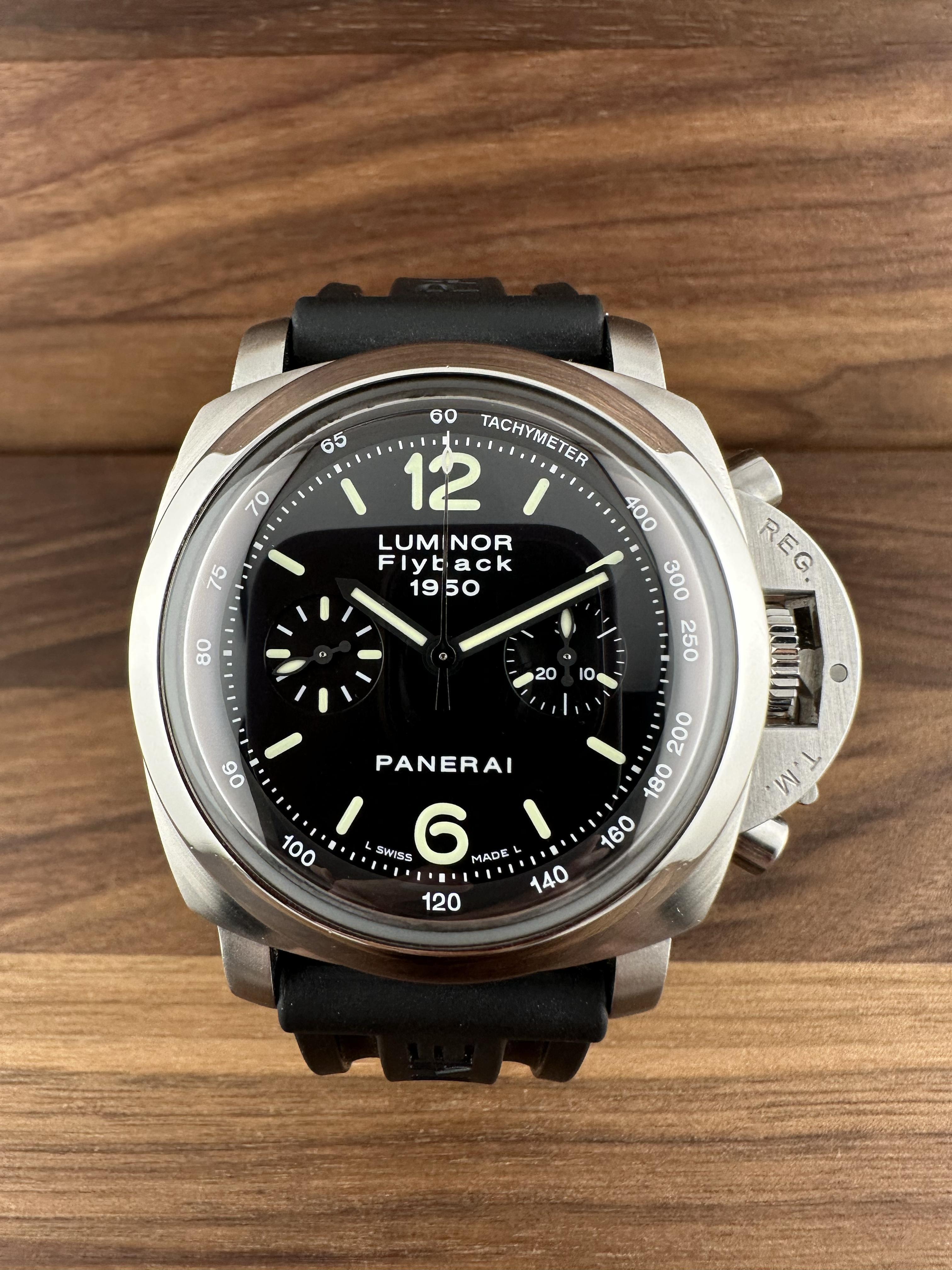FS: Panerai 212, Luminor Flyback Chrono 1950 with B&P, PAM00212 ...
