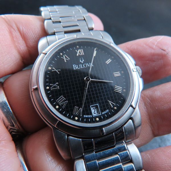 New Swiss Made Movement Bulova Special Day Quartz Men Watch ...