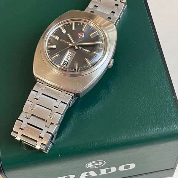 1960s Vintage Rado Voyager Ref: 11814/1 25 Jewel Automatic Watch ...
