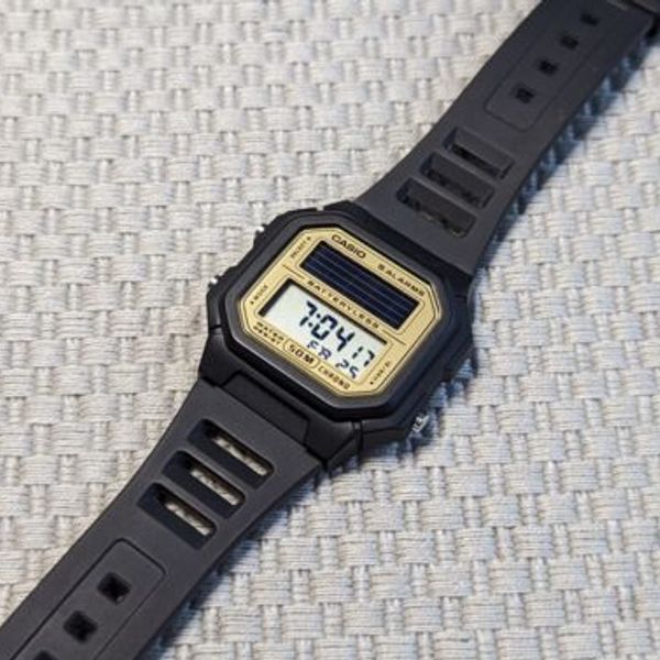 Casio Solar Digital AL-190W-9AV with 3274 Module, Vintage Style, NOS ...