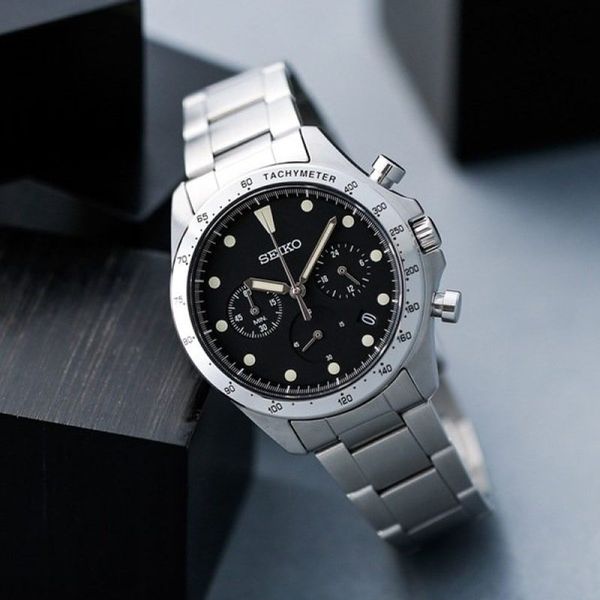 [SALE / 10% OFF] Bespoke Seiko * Nano Universe Quartz Chronograph Black ...