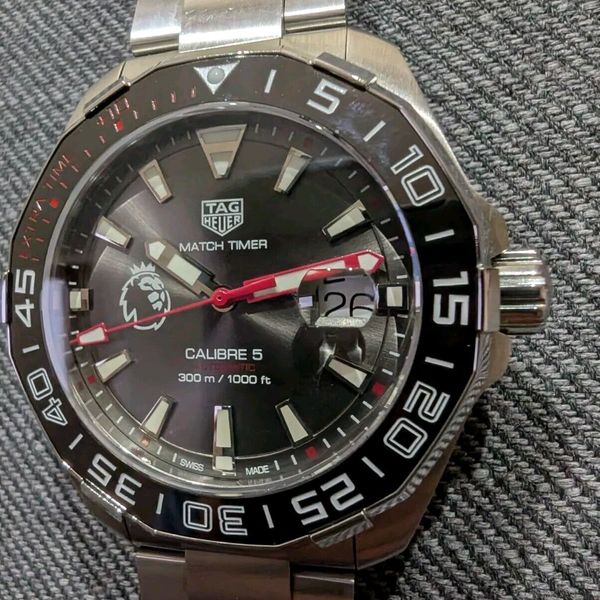 TAG Heuer Aquaracer Premier League Limited Edition Automatic Calibre 5 ...