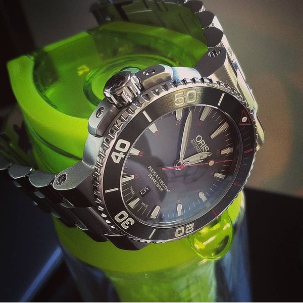 FS: Oris Aquis Red Limited Edition (EU Sale) Full kit - Rubber ...