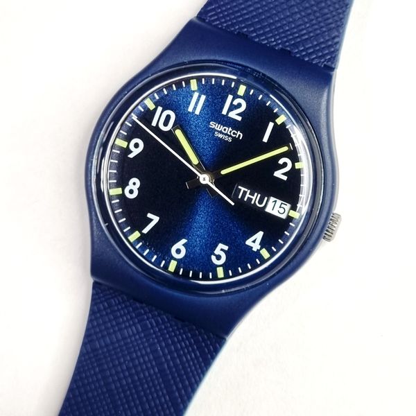 SWATCH - SIR BLUE- SO28N702 - EXCELLENT CONDITION - NEW BATTERY ...