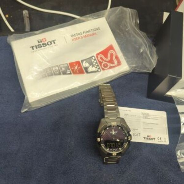 Tissot Touch Solar T091420 A Titanium Strap And Case, In Great Working ...