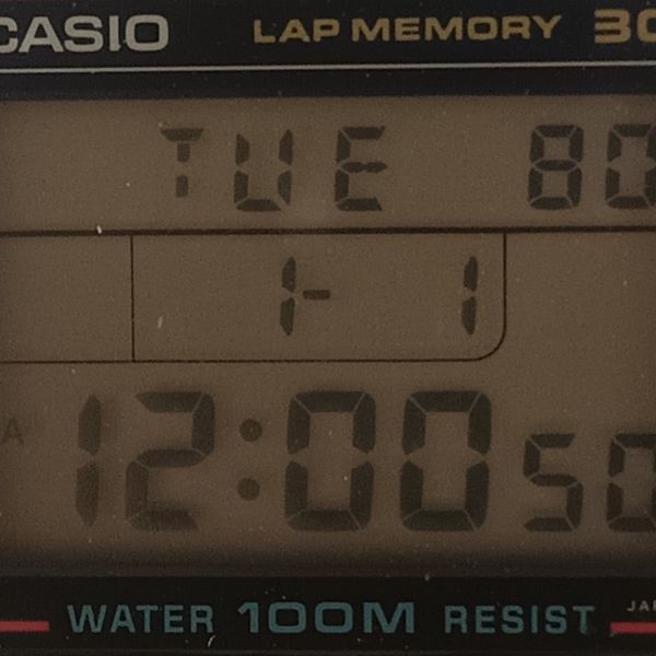 Vintage 1989 CASIO SDB-500W watch | WatchCharts Marketplace