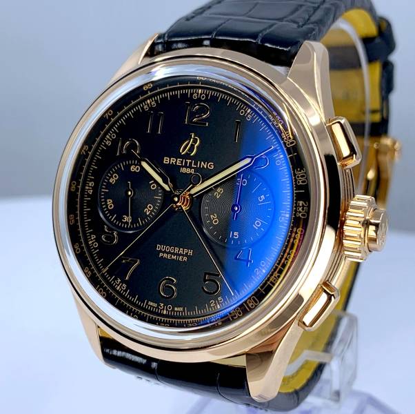 Breitling Premier Heritage B15 Duograph 42 Red Gold RB1510 Price, Specs ...