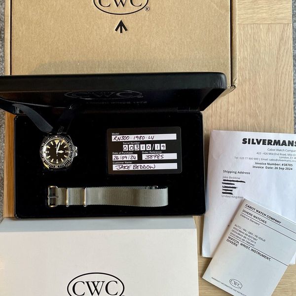 CWC RN 1980 Reissue Dive Watch 2024 Top Grade Movement | WatchCharts ...