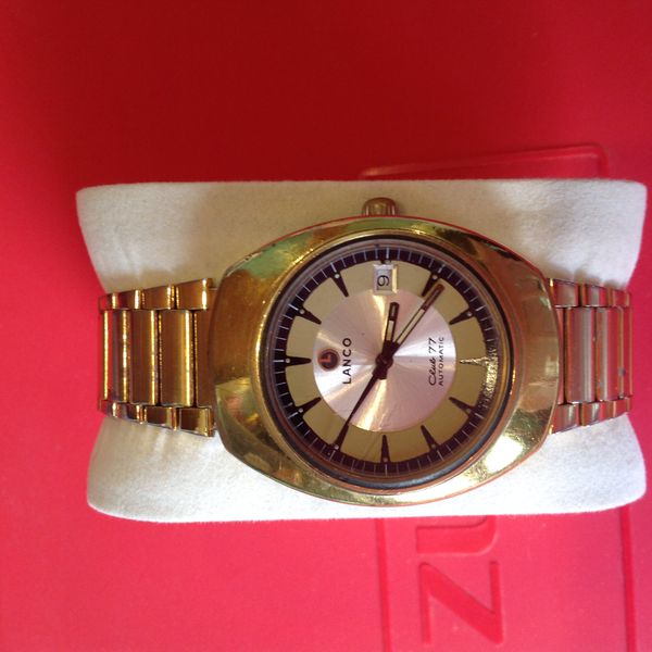 Lanco Club 77 - Great Retro Swiss Automatic - Tissot 784 Movement ...