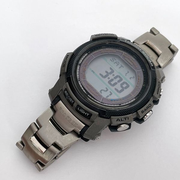 CASIO PRO TREK PRW 2000T, CHRONO, ALARM, BARO, ALTI, COMPASS, JAPAN ...