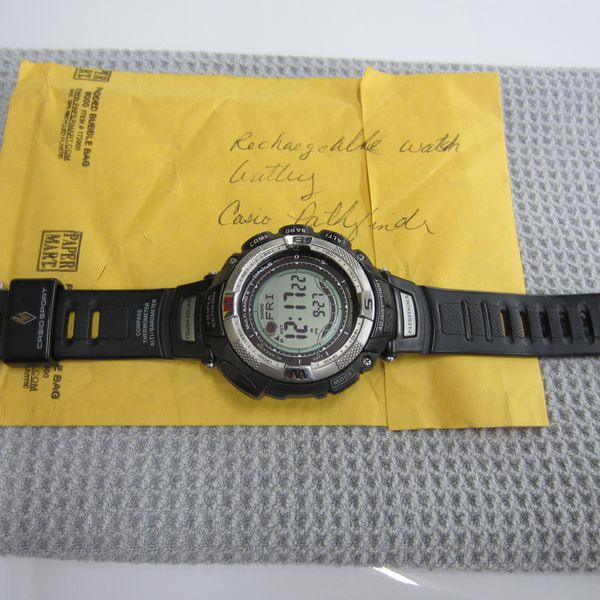 Casio Pathfinder 1500 Tough Solar Atomic | WatchCharts Marketplace