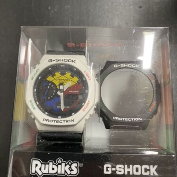 CASIO G Shock Rubik's Cube Collaboration model GAE-2100RC-1AJR ...