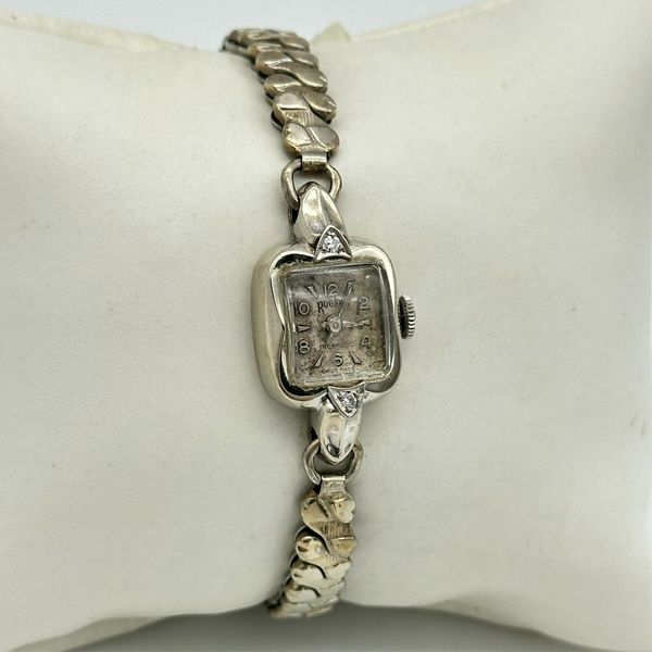 Vintage Ladies ROGERS 17 Jewel Mechanical Watch, 10k Gold Filled ...