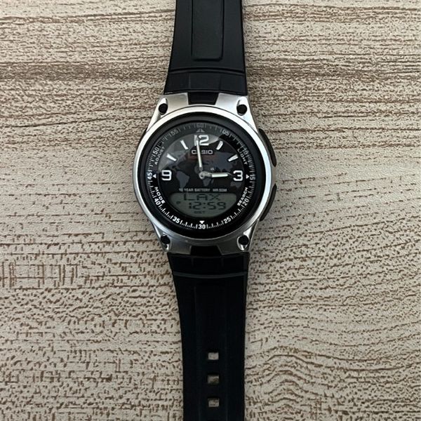 Casio Retro Collection World Time Men's Watch AW-80-1A2VES ...
