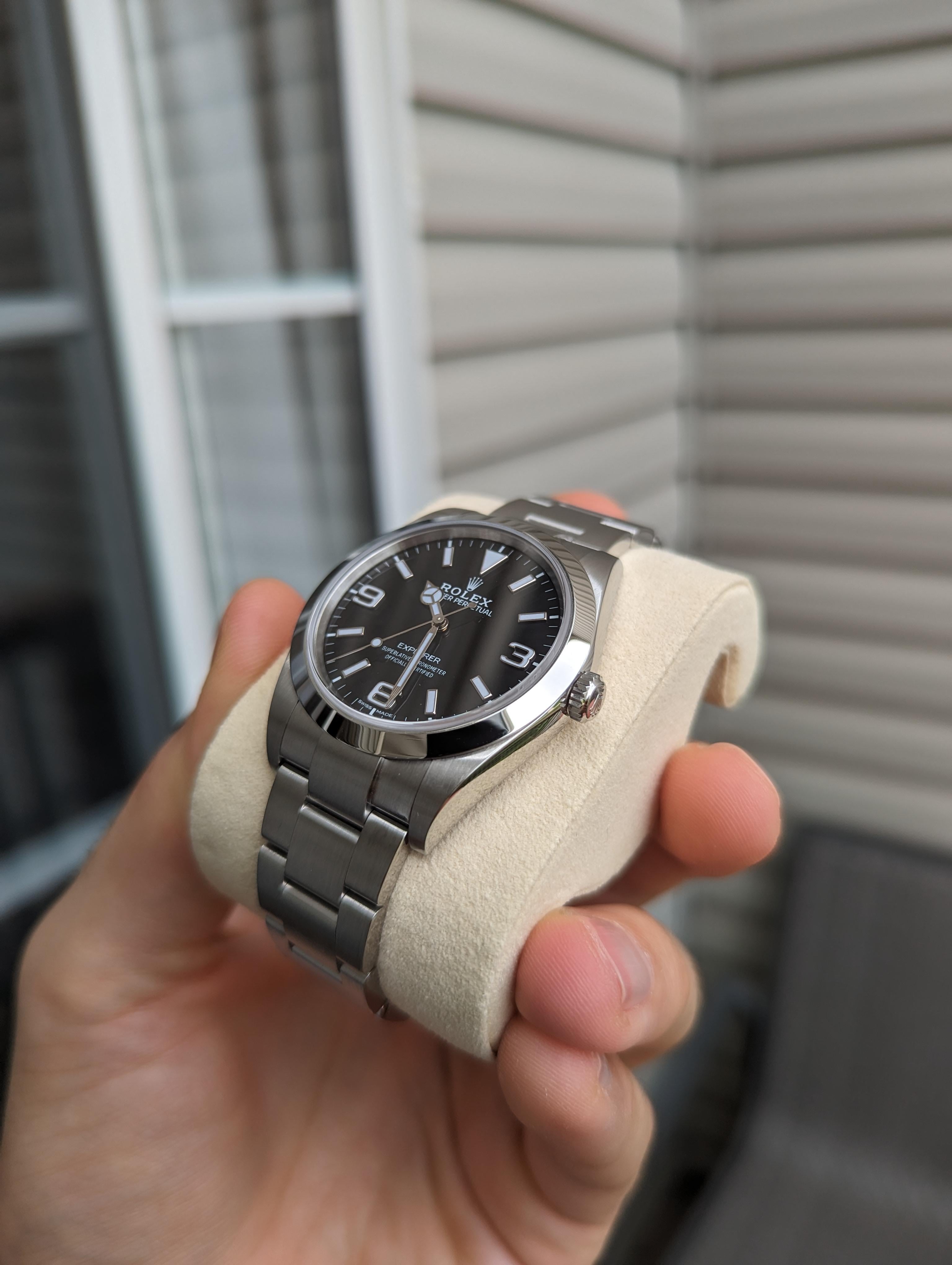 Rolex Explorer 39mm Wrist Shots