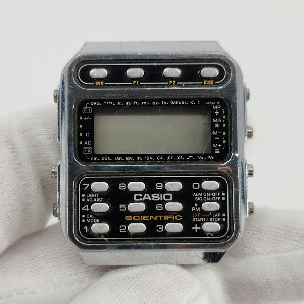Casio CFX-200 Scientific Calculator Watch - FOR PARTS / REPAIR ...